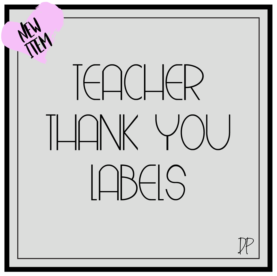 Teacher Labels – Long Story Short Design and Print
