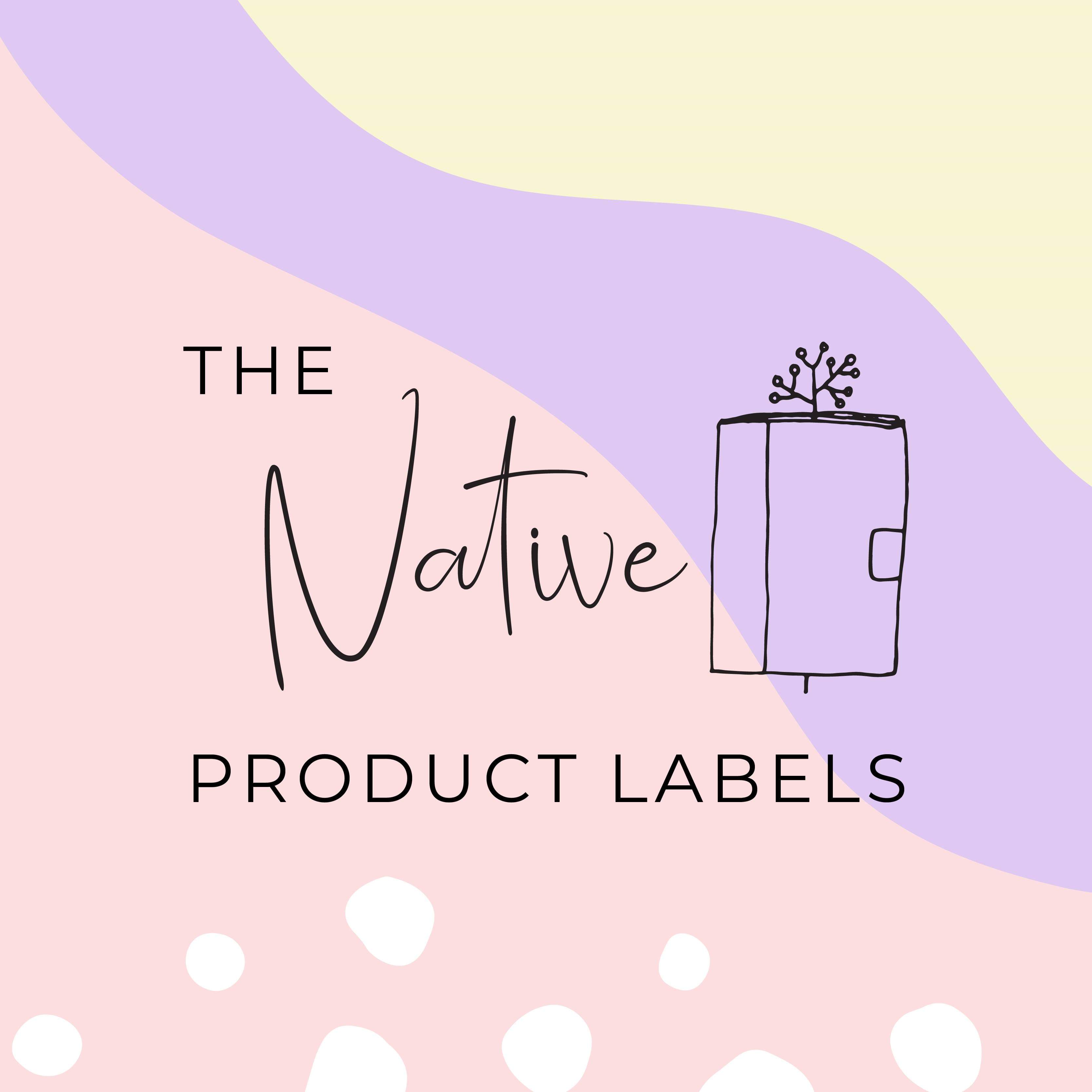 The Native Range Product Labels – Long Story Short Design and Print