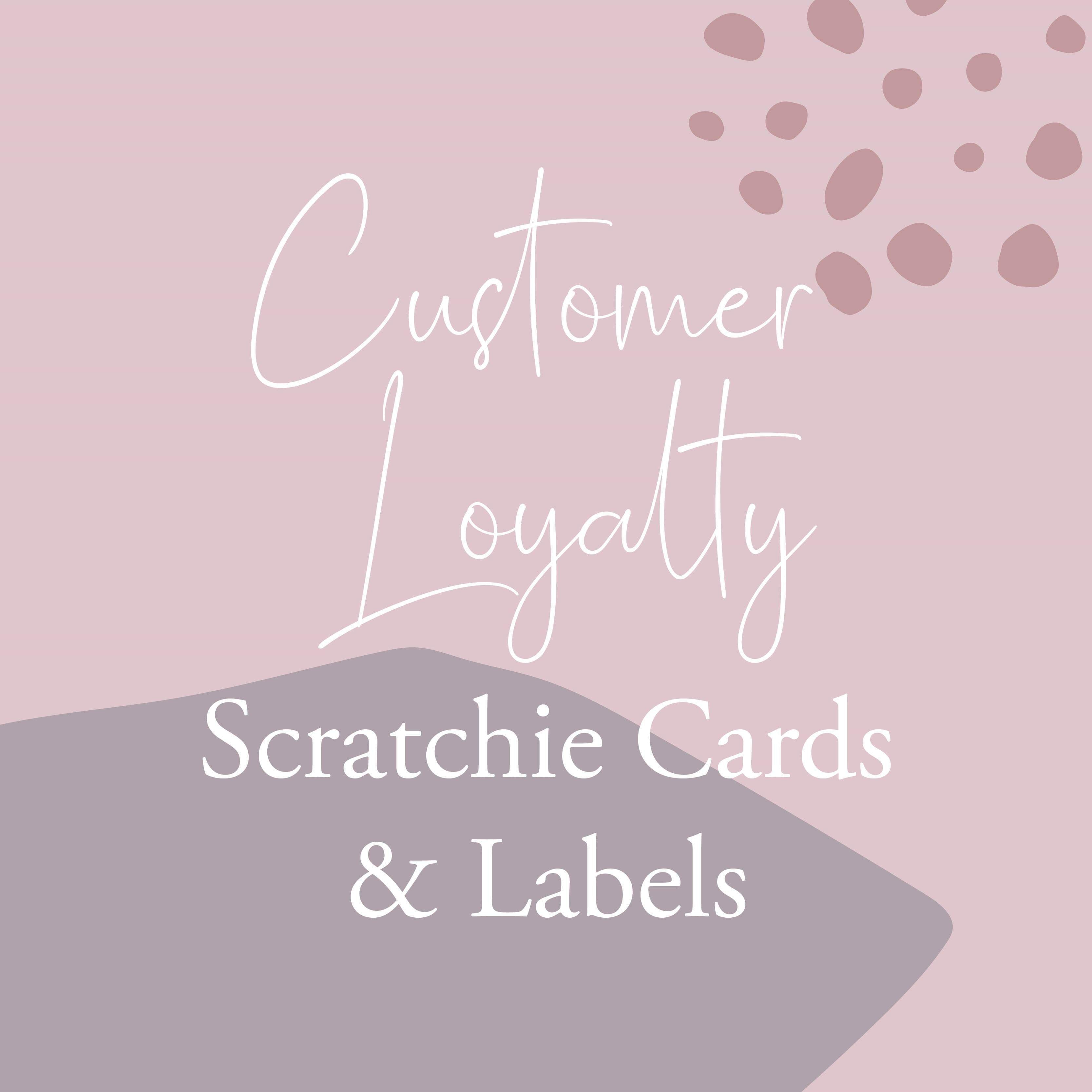 Customer Loyalty Scratchie Cards – Long Story Short Design and Print