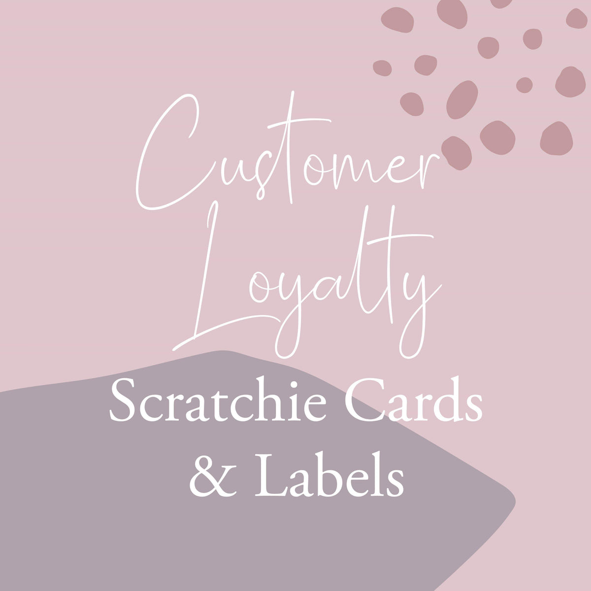 Customer Loyalty Scratchie Cards – Long Story Short Design and Print