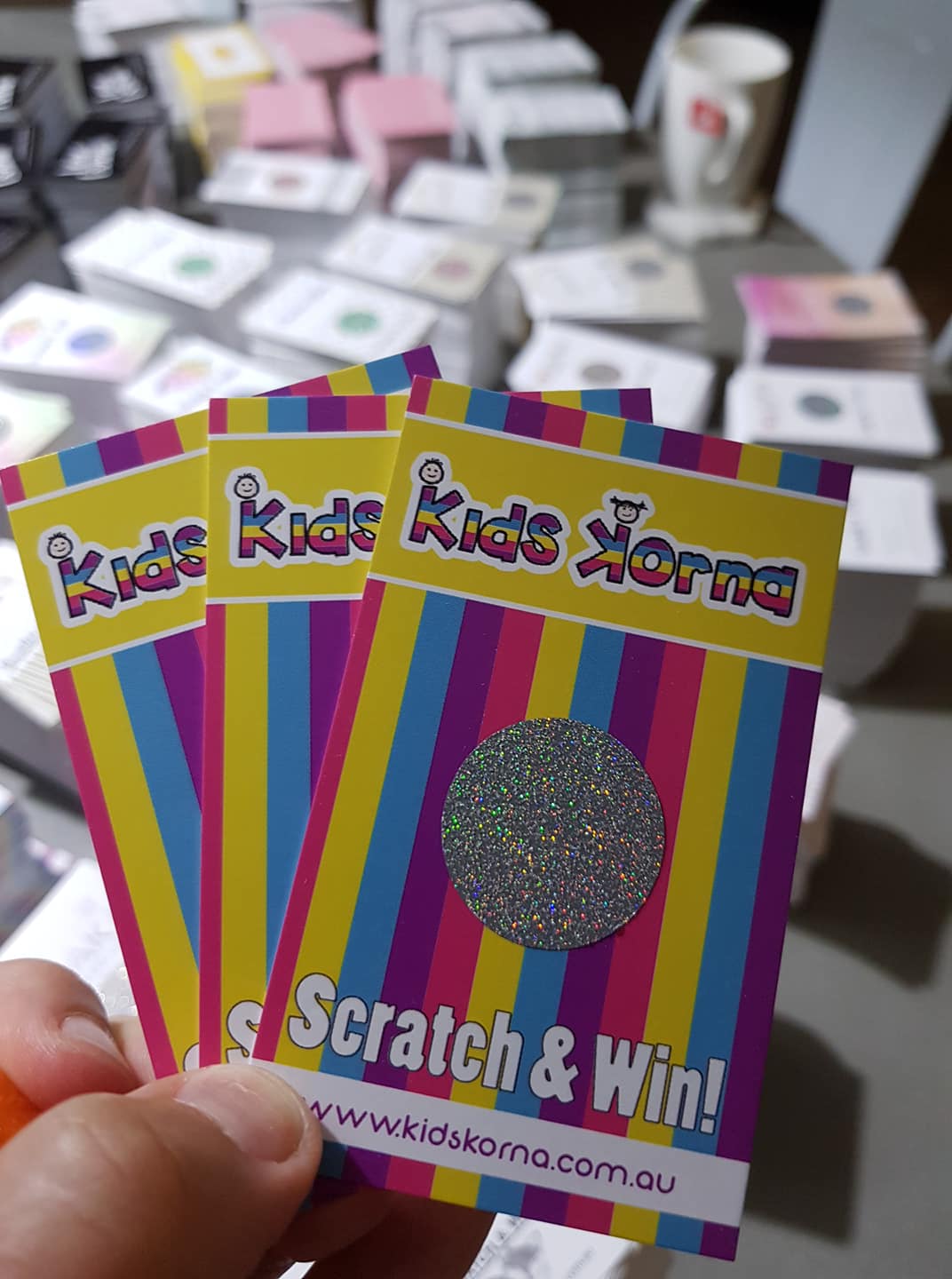 Customer Loyalty Scratchie Cards – Long Story Short Design and Print