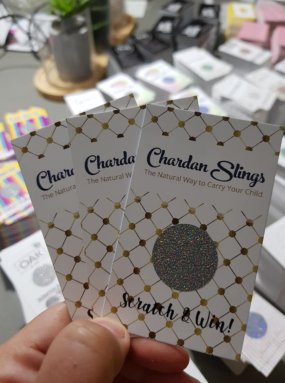 Customer Loyalty Scratchie Cards – Long Story Short Design and Print