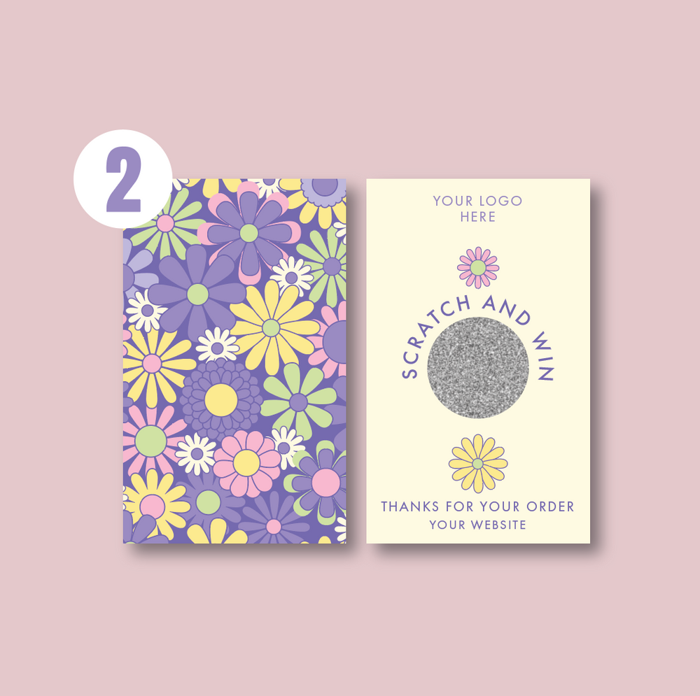 Customer Loyalty Scratchie Cards – Long Story Short Design and Print