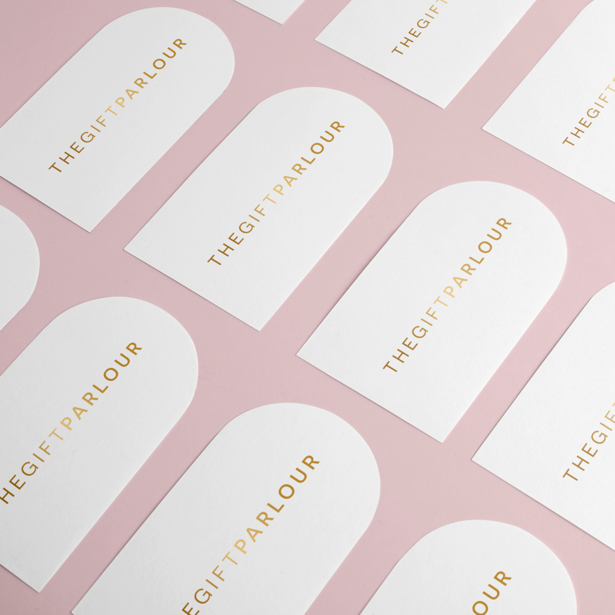 Arch Business Cards 90x55mm Velvet Laminate with Foil – Long Story ...