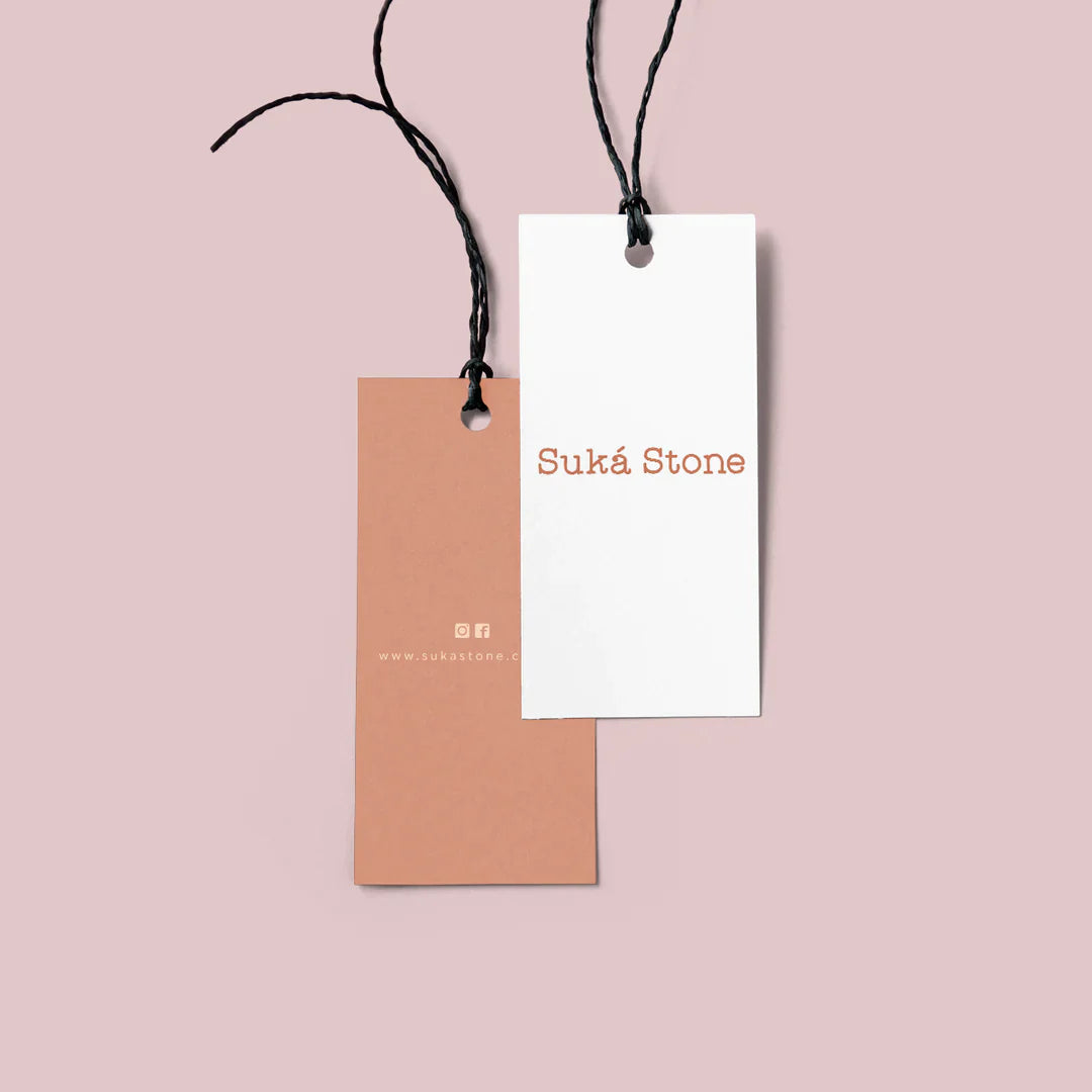 60x40mm Rectangle Eco Uncoated 100% recycled 350gsm Swing Tags – Long ...