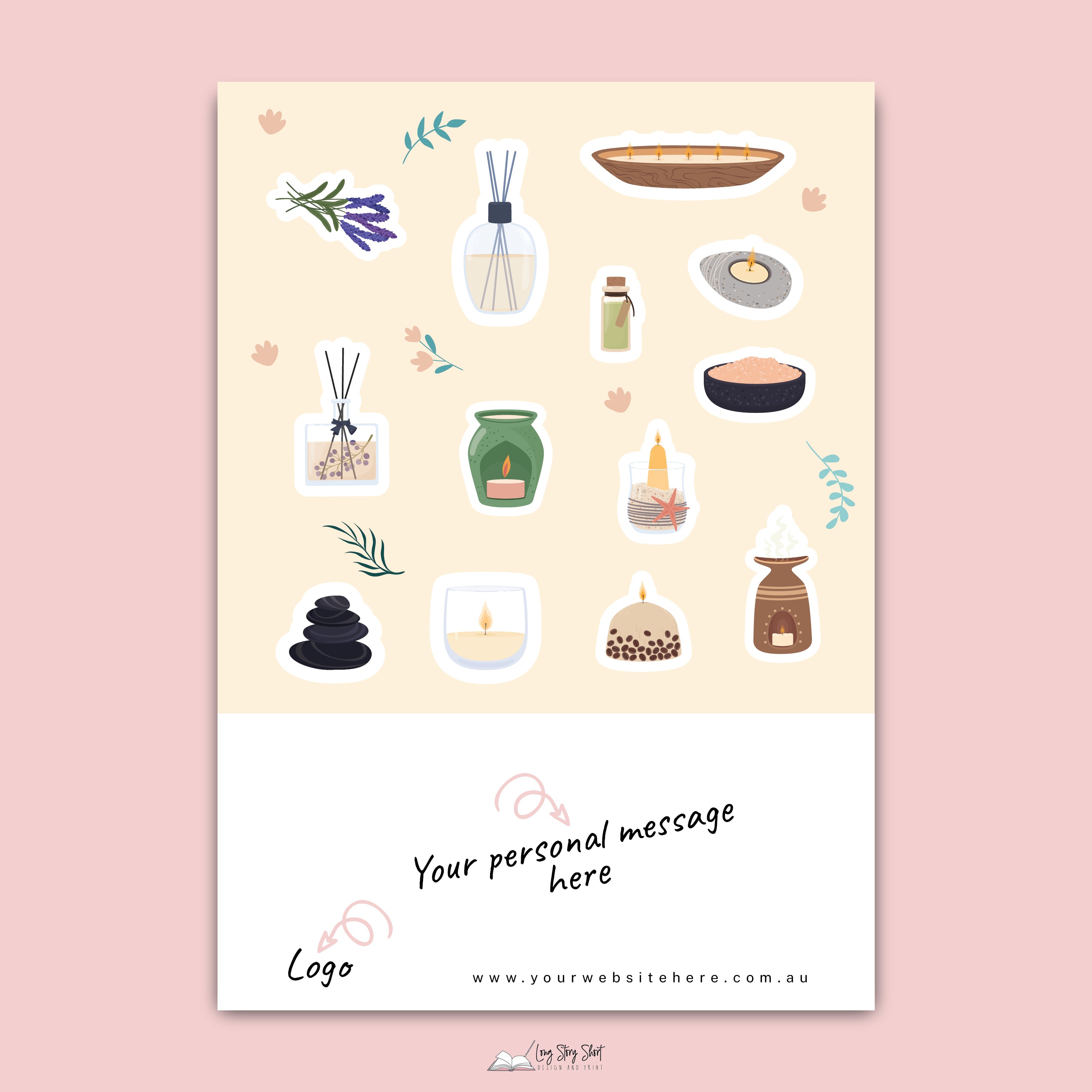 Aromatherapy Sticker Sheet (design 1) – Long Story Short Design and Print