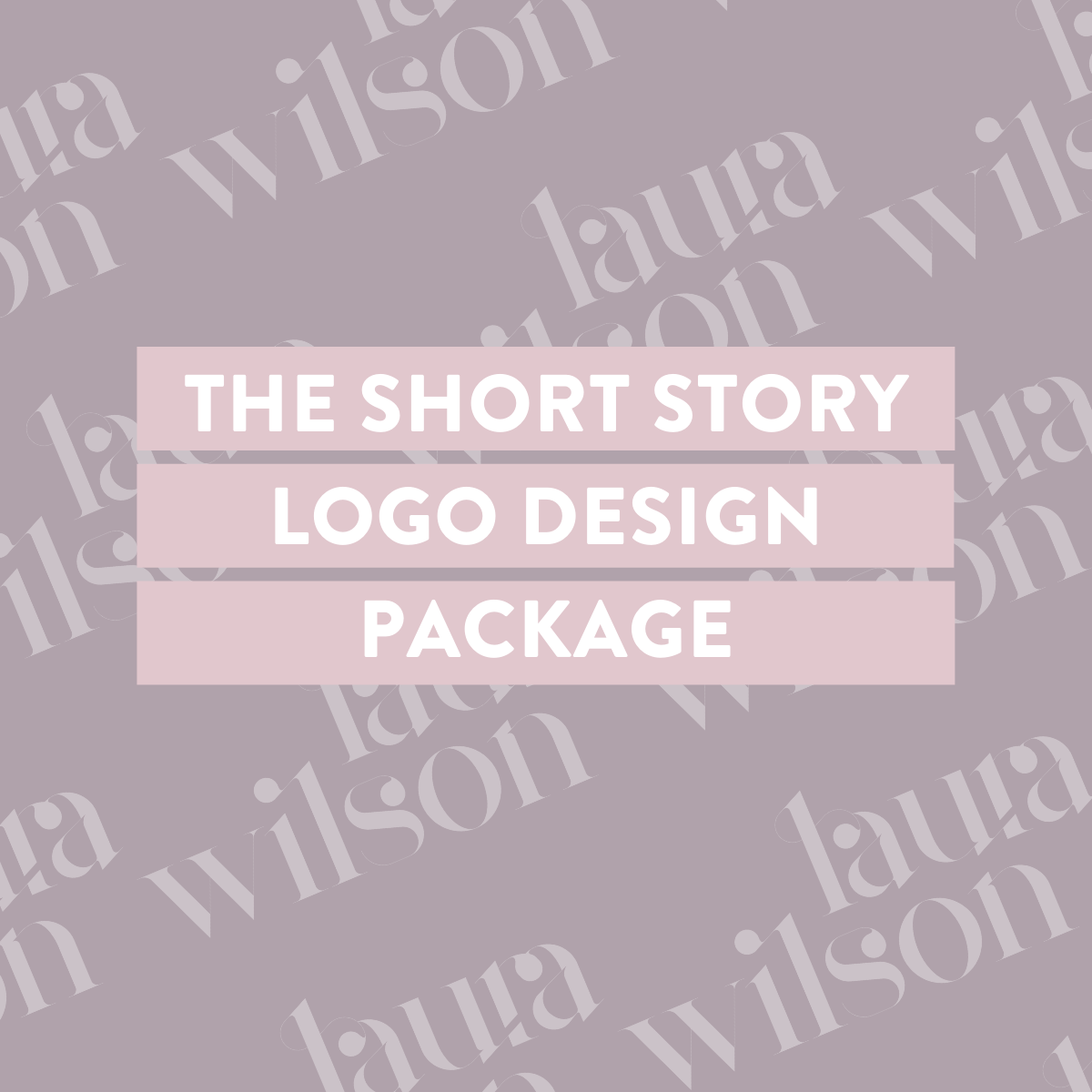 The Short Story Logo Design Package – Long Story Short Design and Print