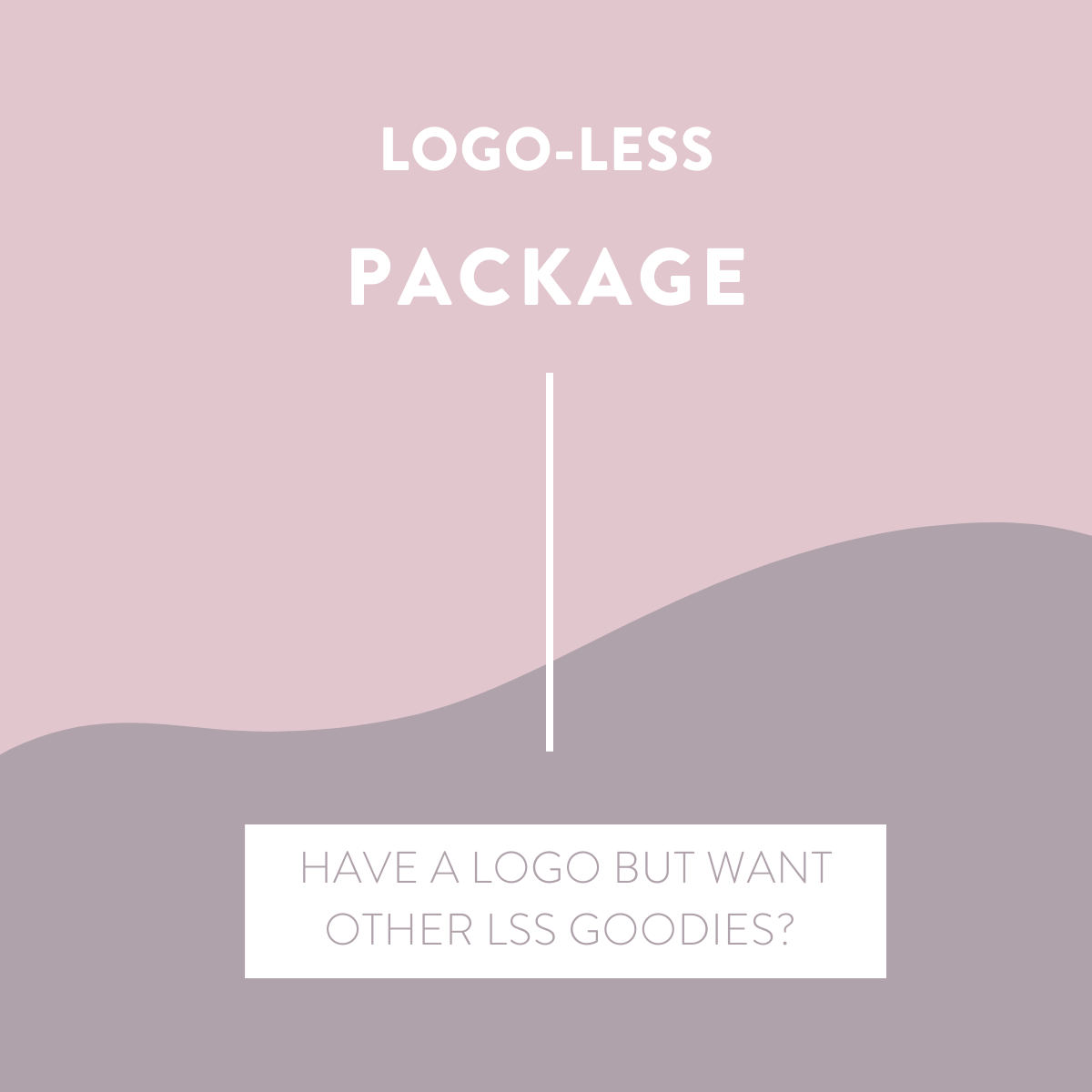 Logo-Less Package – Long Story Short Design and Print